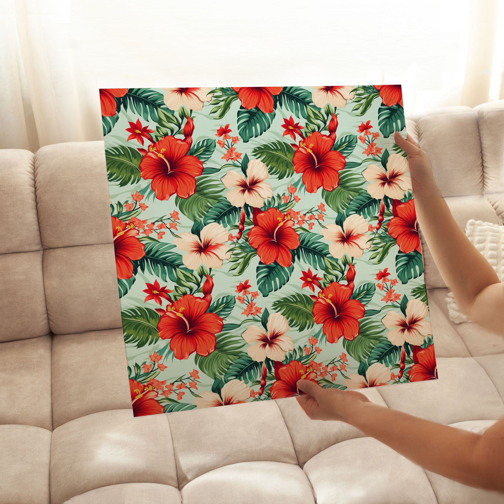 Bay Isle Home™ Floral Hawaiian Floral Flower Pattern VIII Tropical ...