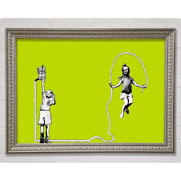 Bright Star Electric Skipping Rope Lime Green - Single Picture Frame ...