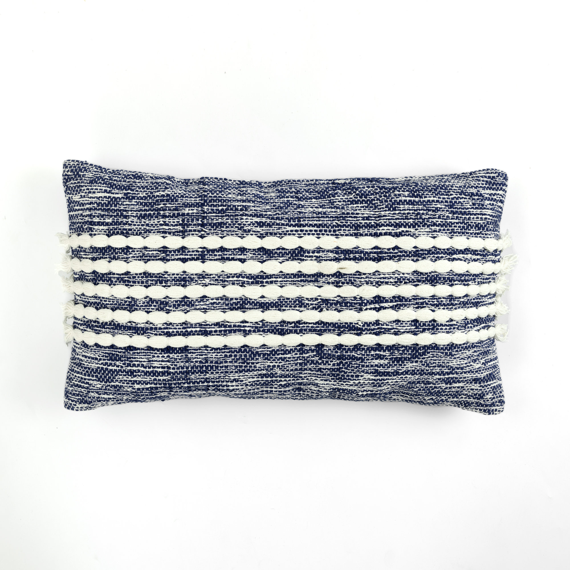 Lush Decor 100% Cotton Lumbar Rectangular Pillow Cover & Insert | Wayfair
