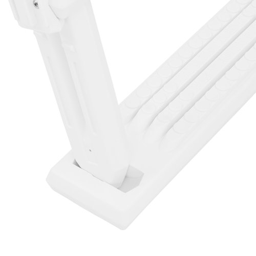 XtremepowerUS Sunny Side 6.5 ft Adjustable Pool Ladder for Above-Ground ...