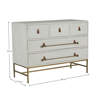 Gabby Maya 5 Drawer 44" W Solid Wood Dresser | Wayfair