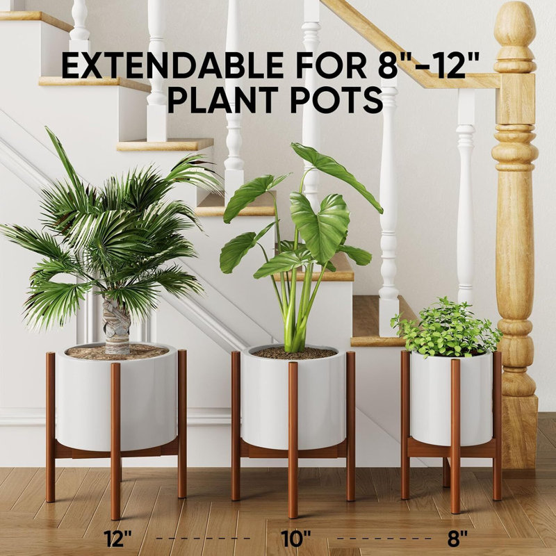 Latitude Run® Adjustable Plant Stand Indoor | Wayfair