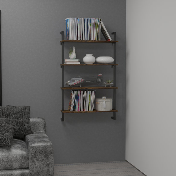 17 Stories Ksandra Floating Bookcase | Wayfair