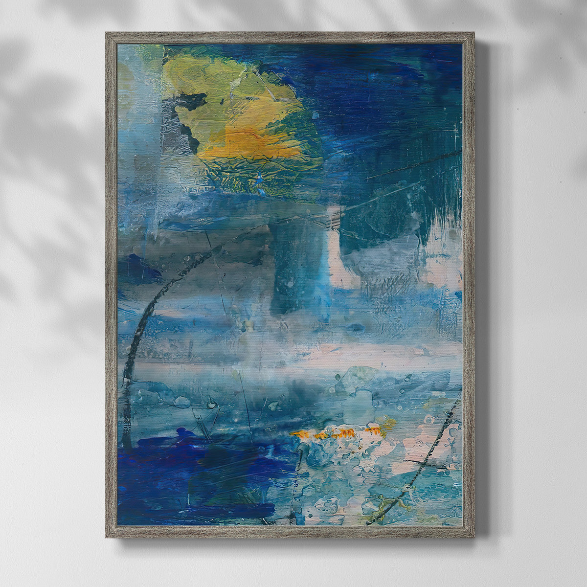 Brayden Studio® Spring Winds I Framed Print - Solid Wood | Wayfair