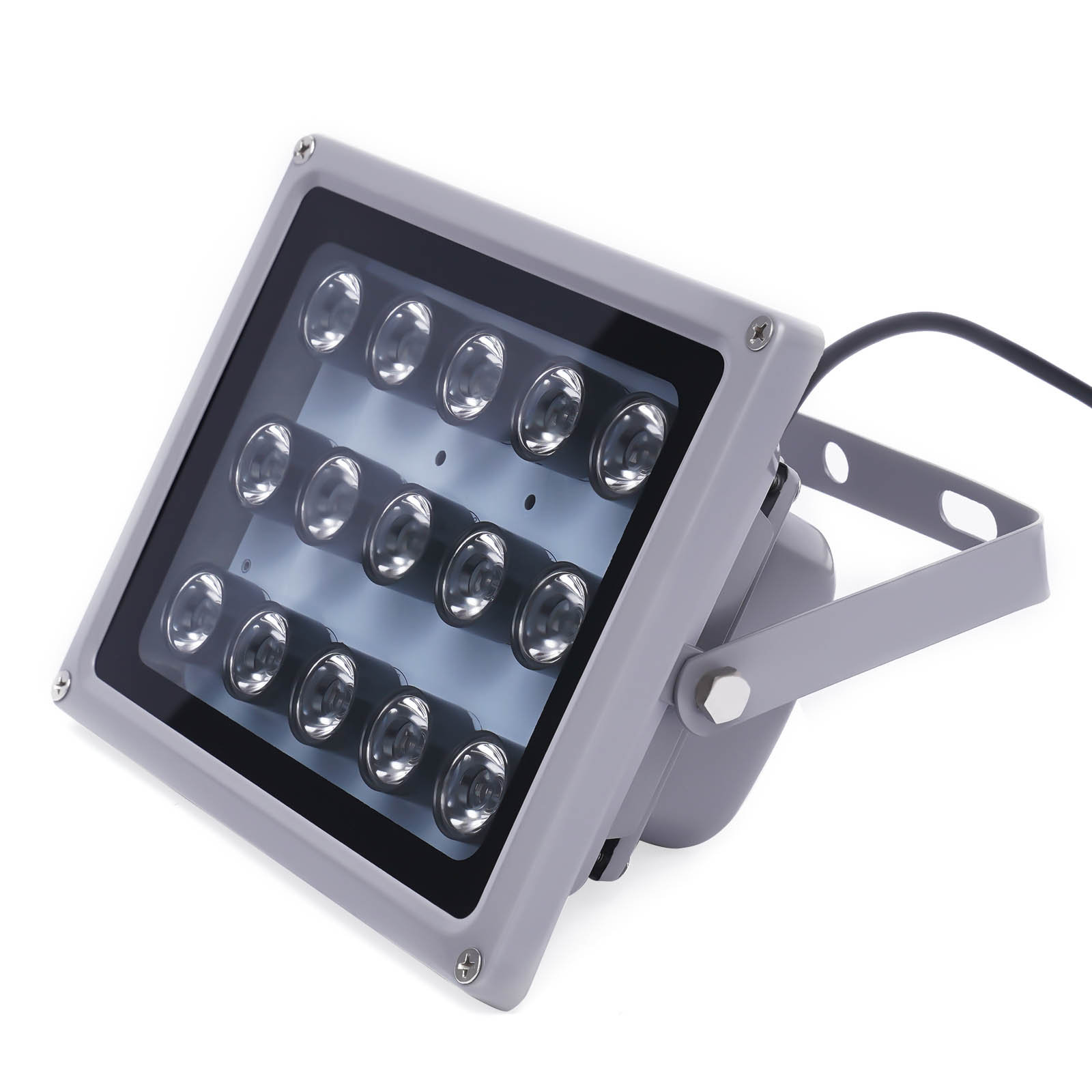 CNCEST 15 LED Infrared Security Floodligh Infrared Illuminator Light ...
