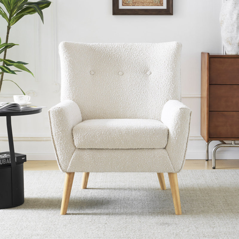 George Oliver Tapash Modern Sofa ACCENT CHAIR | Wayfair