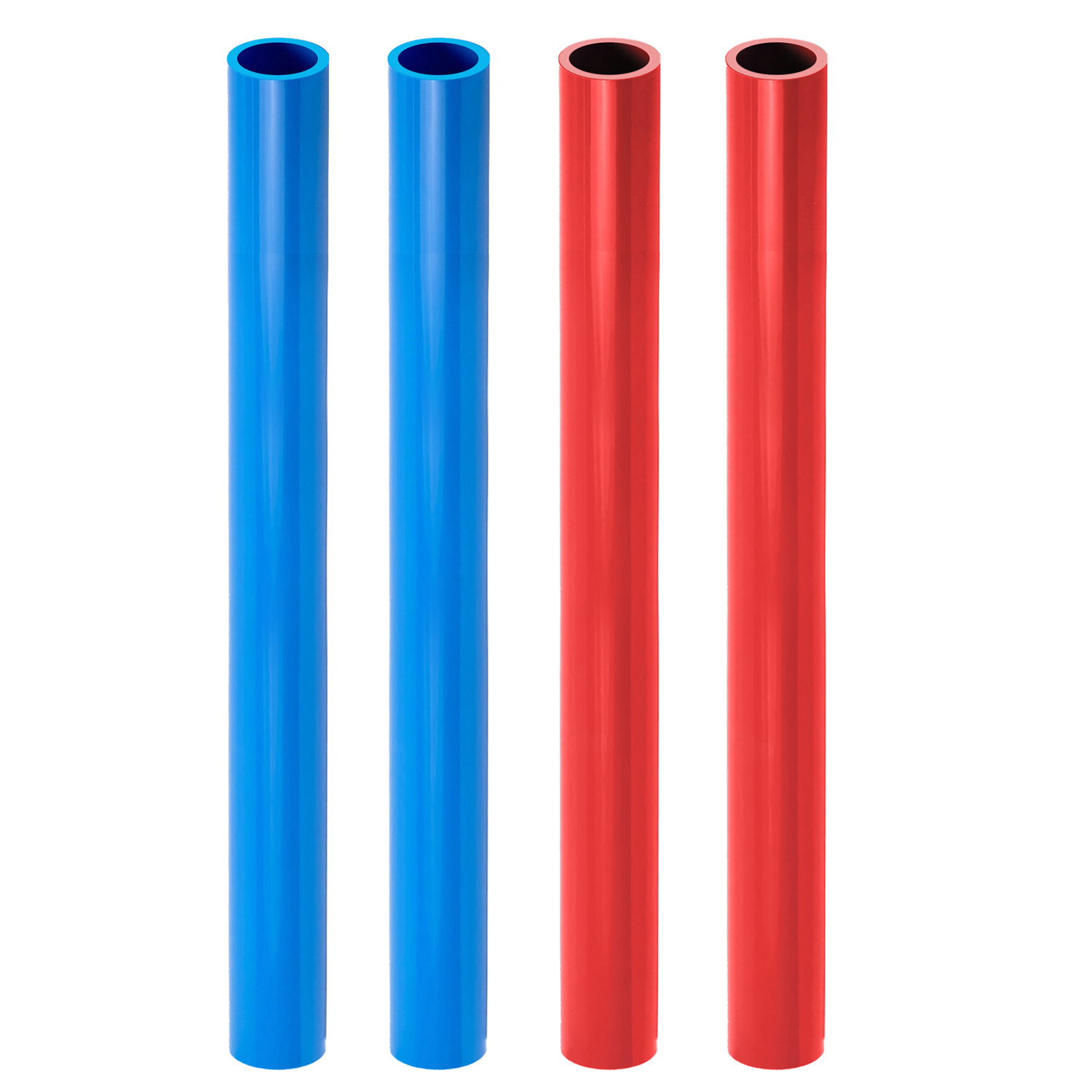 Supply Giant 3/4" X 4 Ft PEX-B Tube Stick, Pack Of 2 Red And 2 Blue Pex ...
