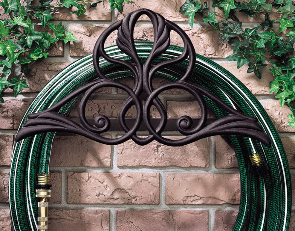 Whitehall Products Aluminum Wall Mounted Hose Holder "& Reviews" | Wayfair