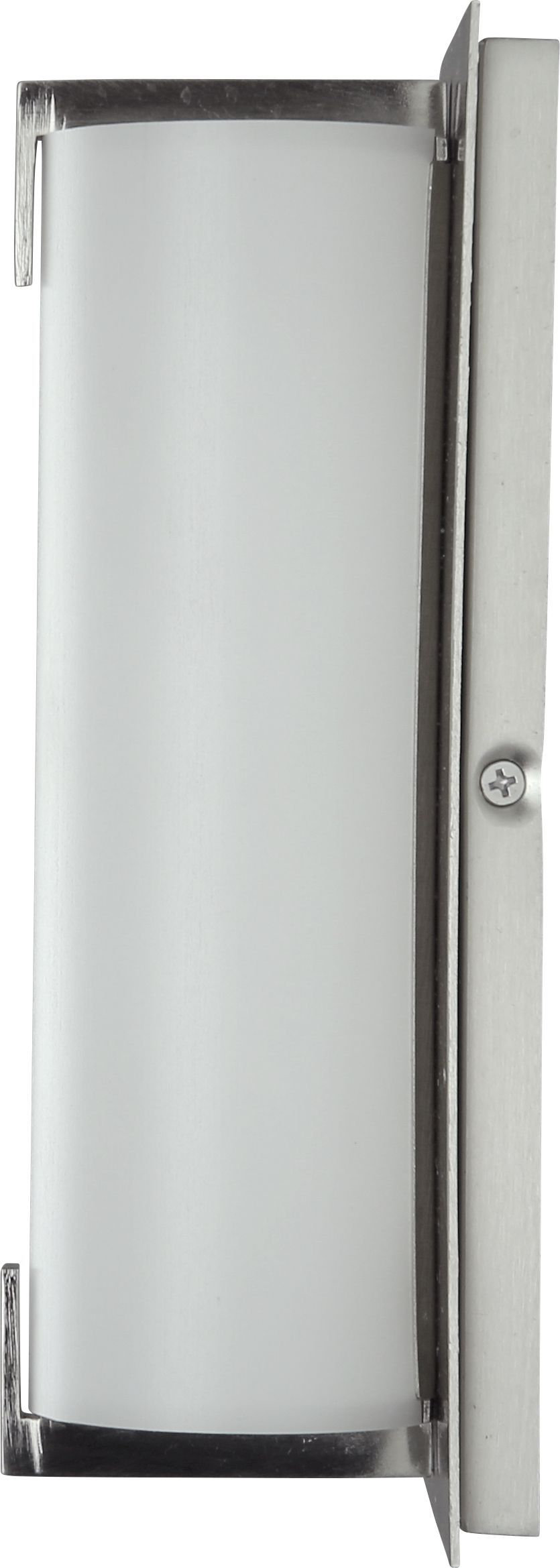 Wrought Studio™ Rectangle Wall Sconce Round Lens Vertical Open Band 30K ...