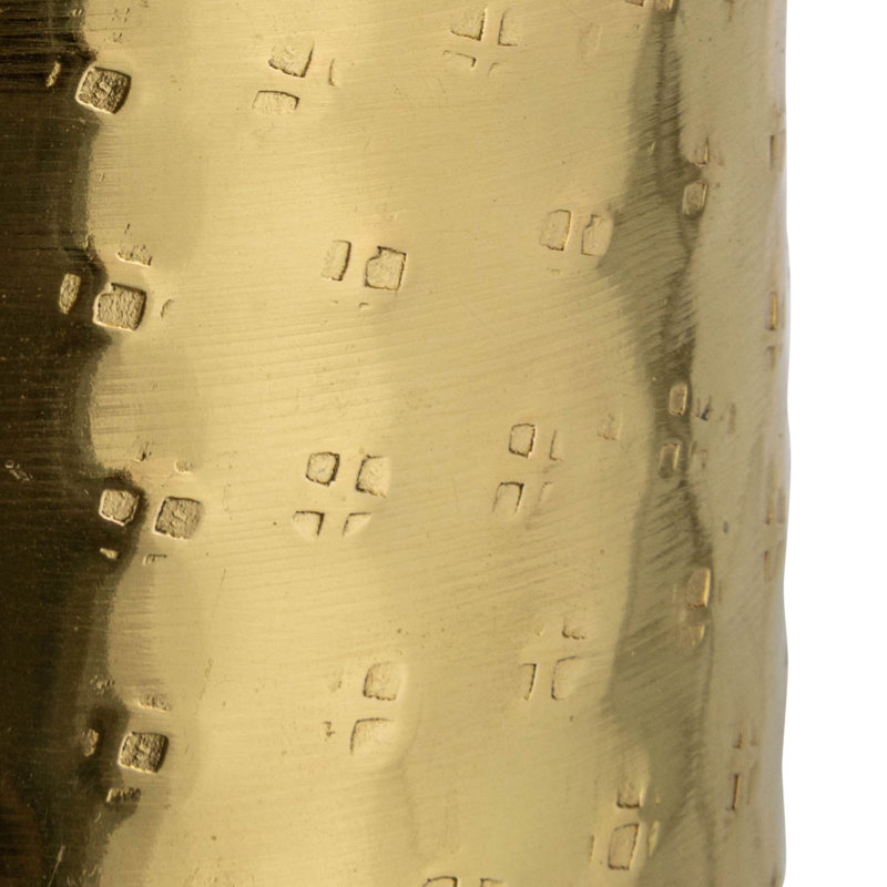 Joss & Main Yendi Decorative Hammered Metal Taper Holders | Wayfair