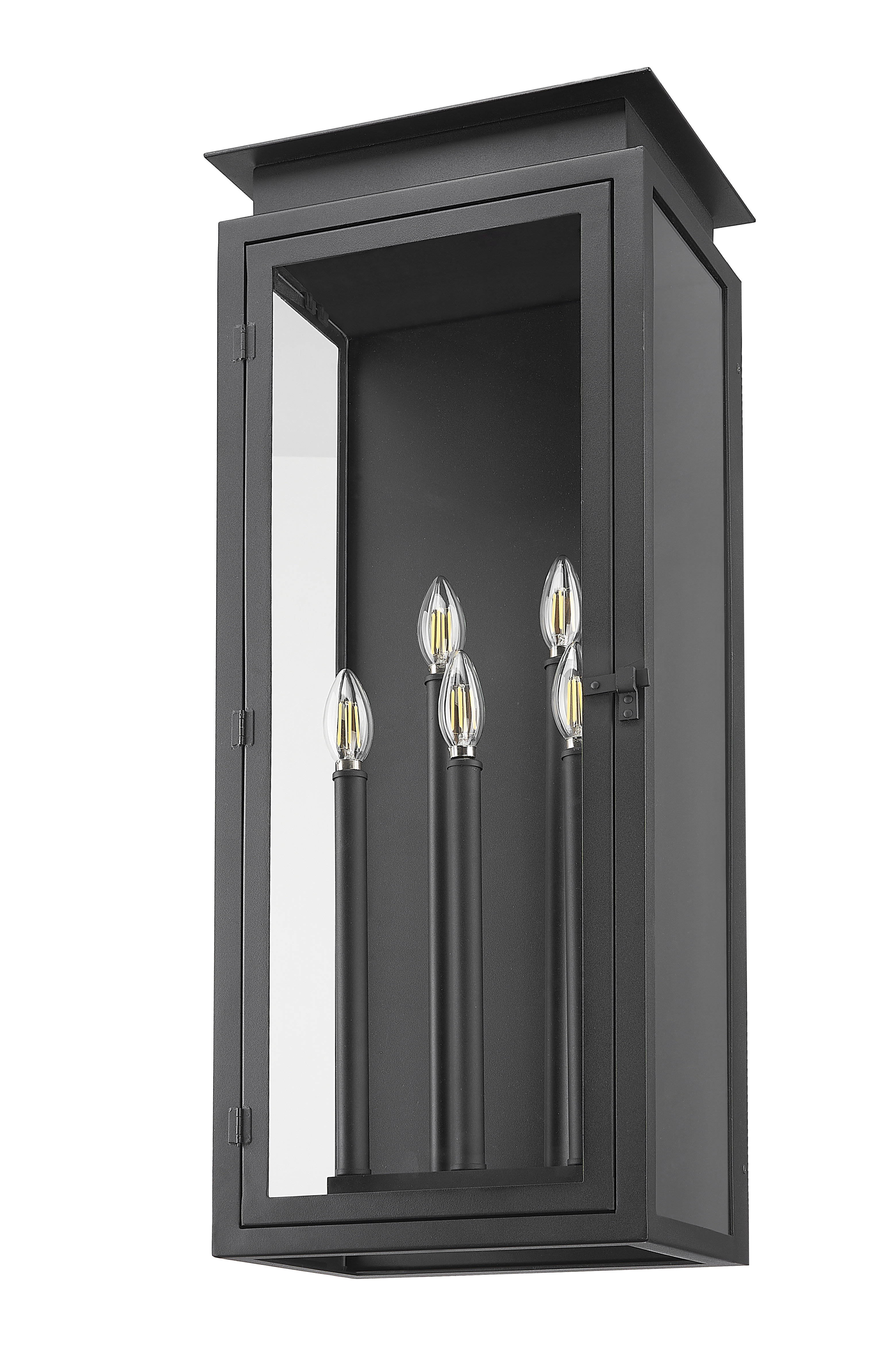 17 Stories Olsen 5 Light Outdoor Wall Light | Wayfair
