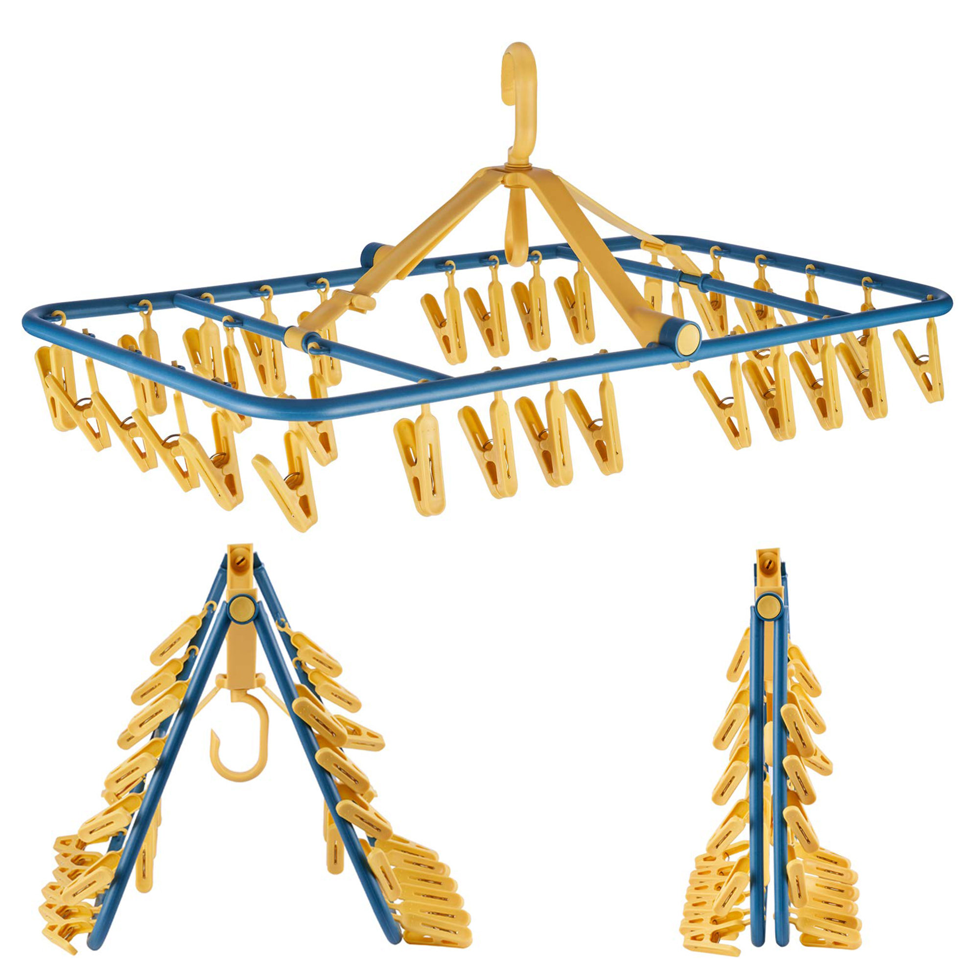 Latitude Run® Foldable Clip Hangers Drip Hanger | Wayfair