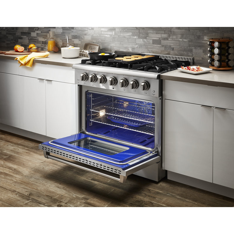 ThorKitchen 36" Slide-in Dual Fuel Range & Reviews | Wayfair