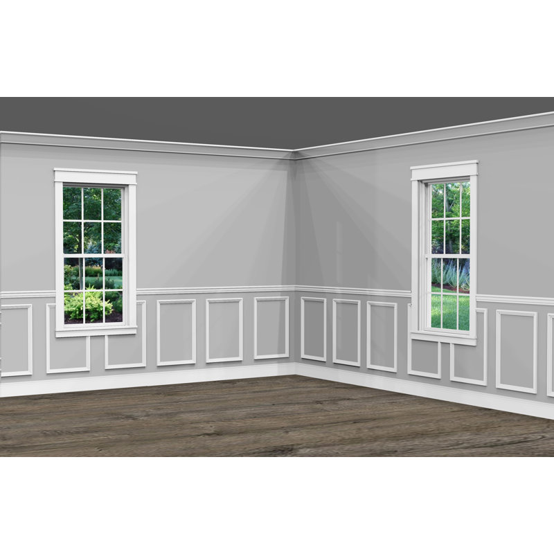 Ornamental Mouldings 40" x Varying Length 3D Embossed Panel in Brown ...