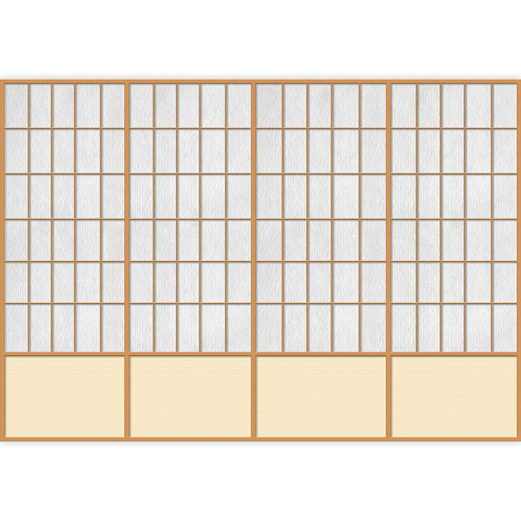 IDEA4WALL Japanese Scenery Peel & Stick Floral Border | Wayfair