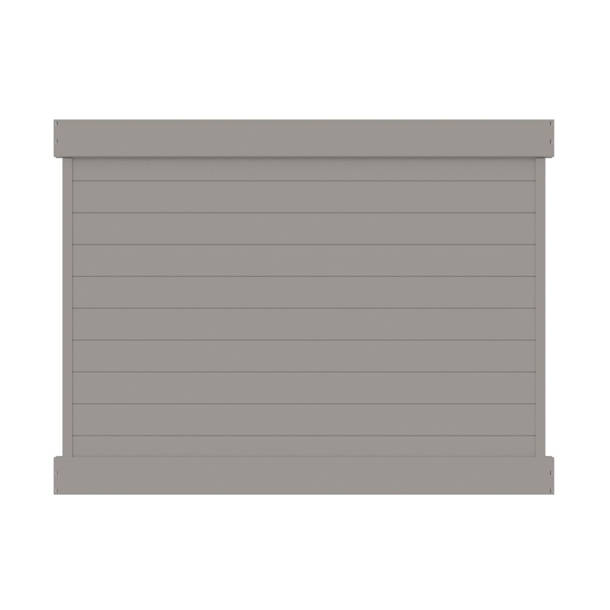 Barrette Outdoor Living Horizontal Fence Driftwood Vinyl Privacy Panel ...
