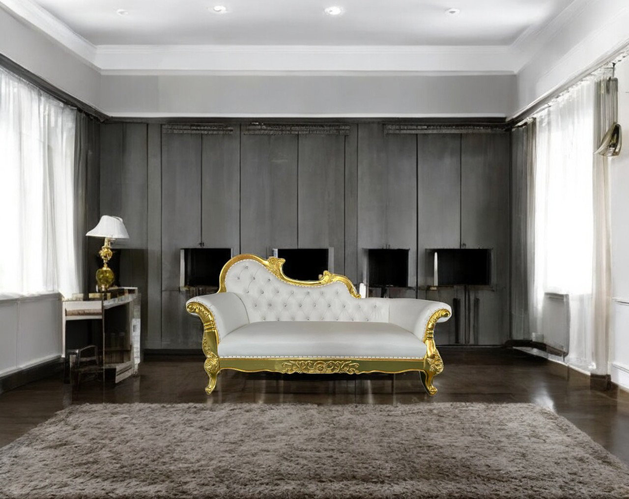 Infinity Furniture Import Infinity Faux Leather Chaise Lounge | Wayfair