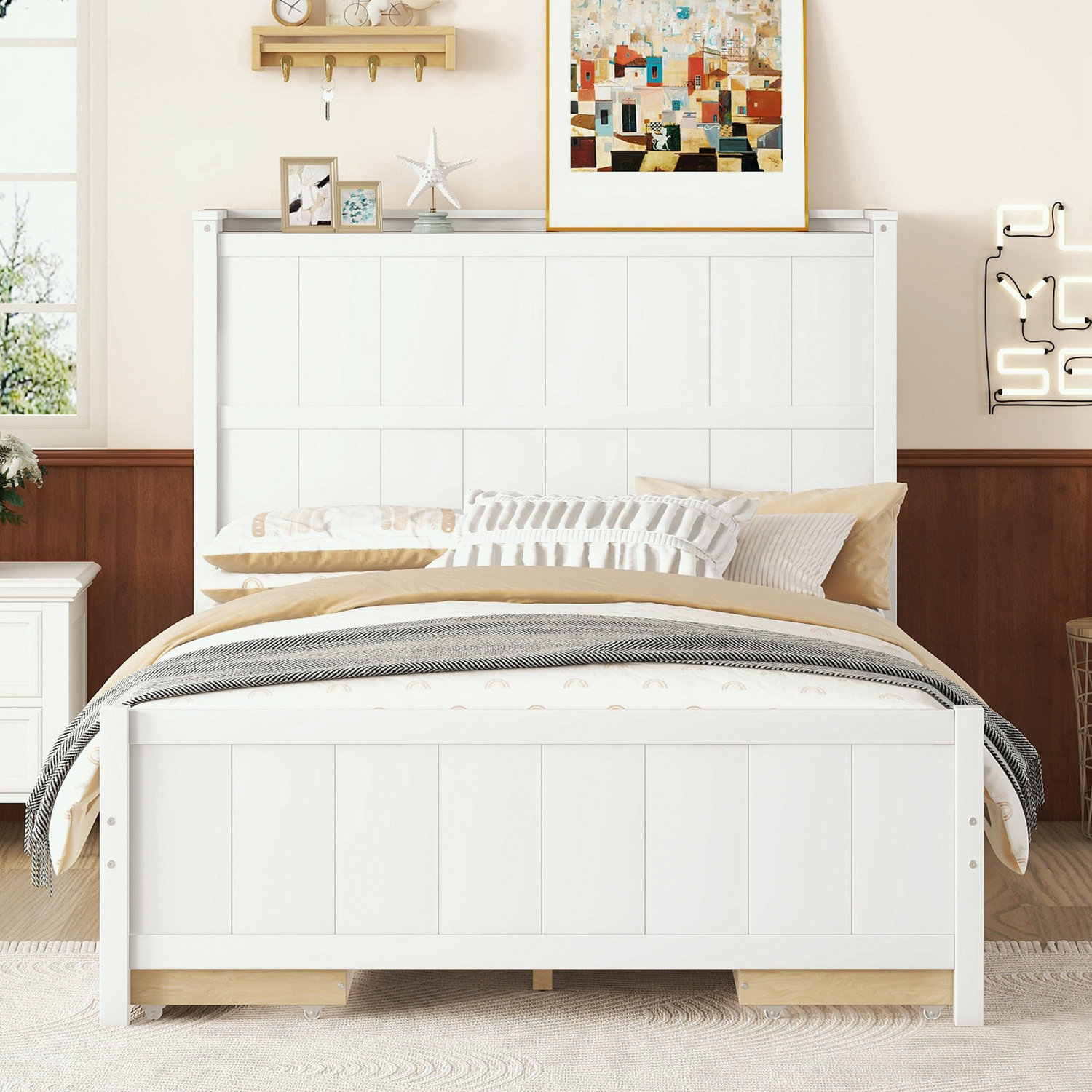 Red Barrel Studio® Dilveer Platform Bed | Wayfair