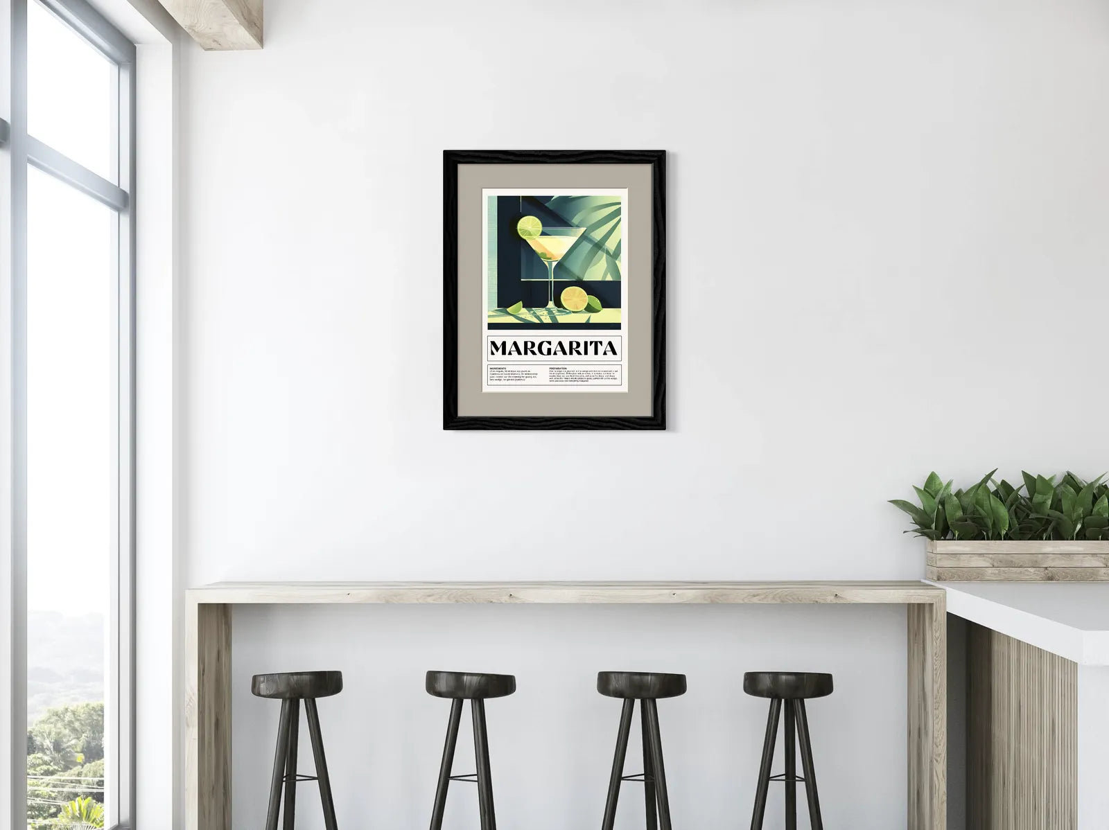 ClassicLiving Margarita Art Print – Moody Retro Shadows & Sunlight ...