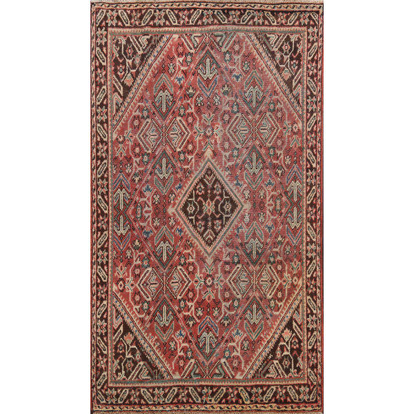 Rugsource Cailem One-of-a-Kind 4'2" X 6'6" 1910s Area Rug in Red | Perigold