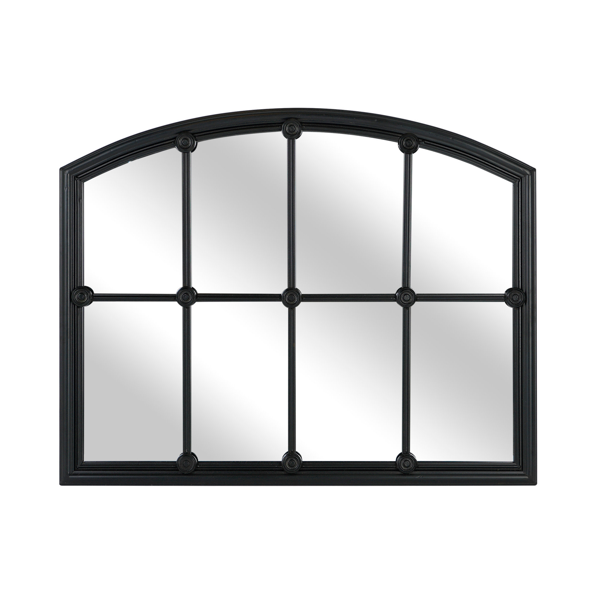 August Grove® Metal Framed Accent Mirror Full Length Mirror | Wayfair