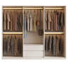 marlao Classic Solid Color Simple Push And Pull Wardrobe | Wayfair