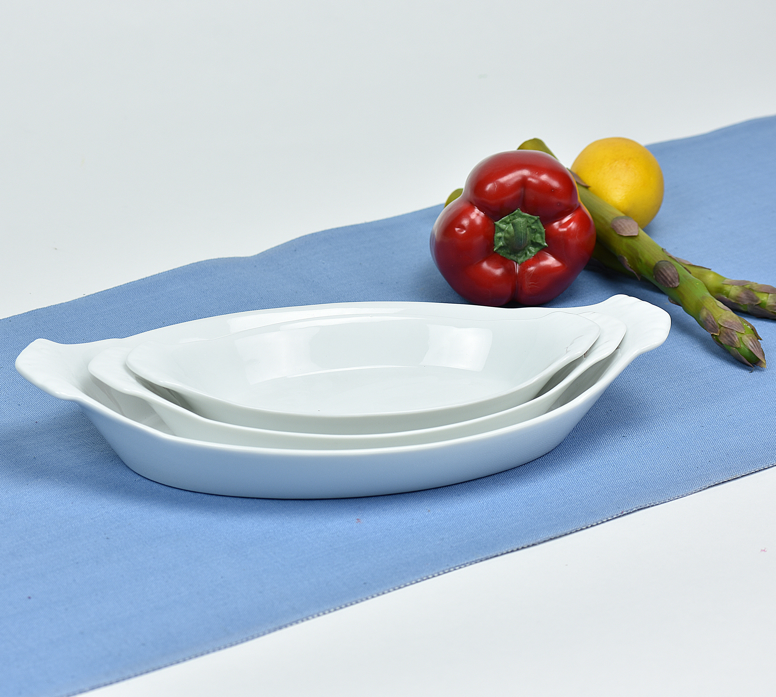 Omniware Culinary Proware Oval 3 Piece Au Gratin Set | Wayfair