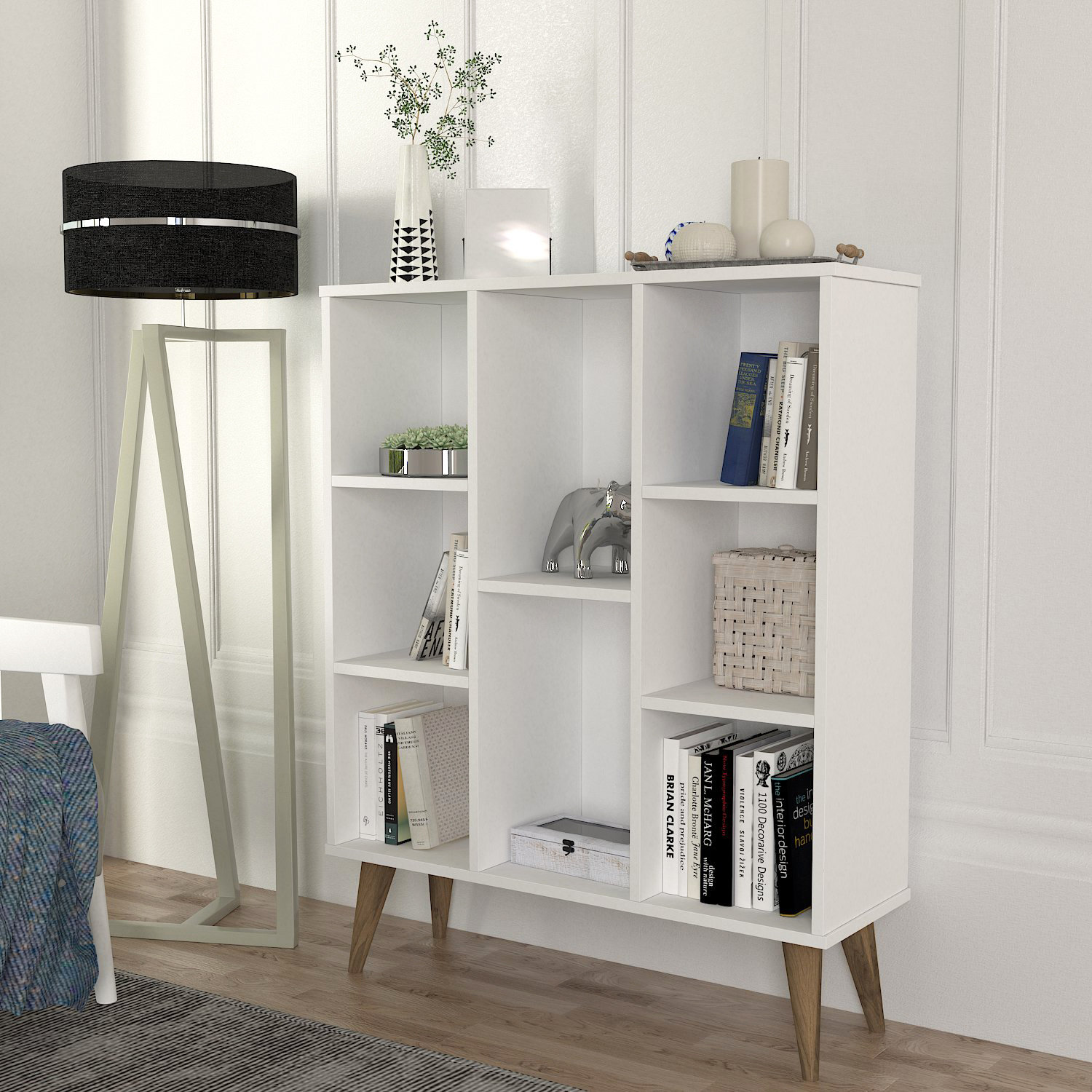 George Oliver Janvi Bookcase | Wayfair