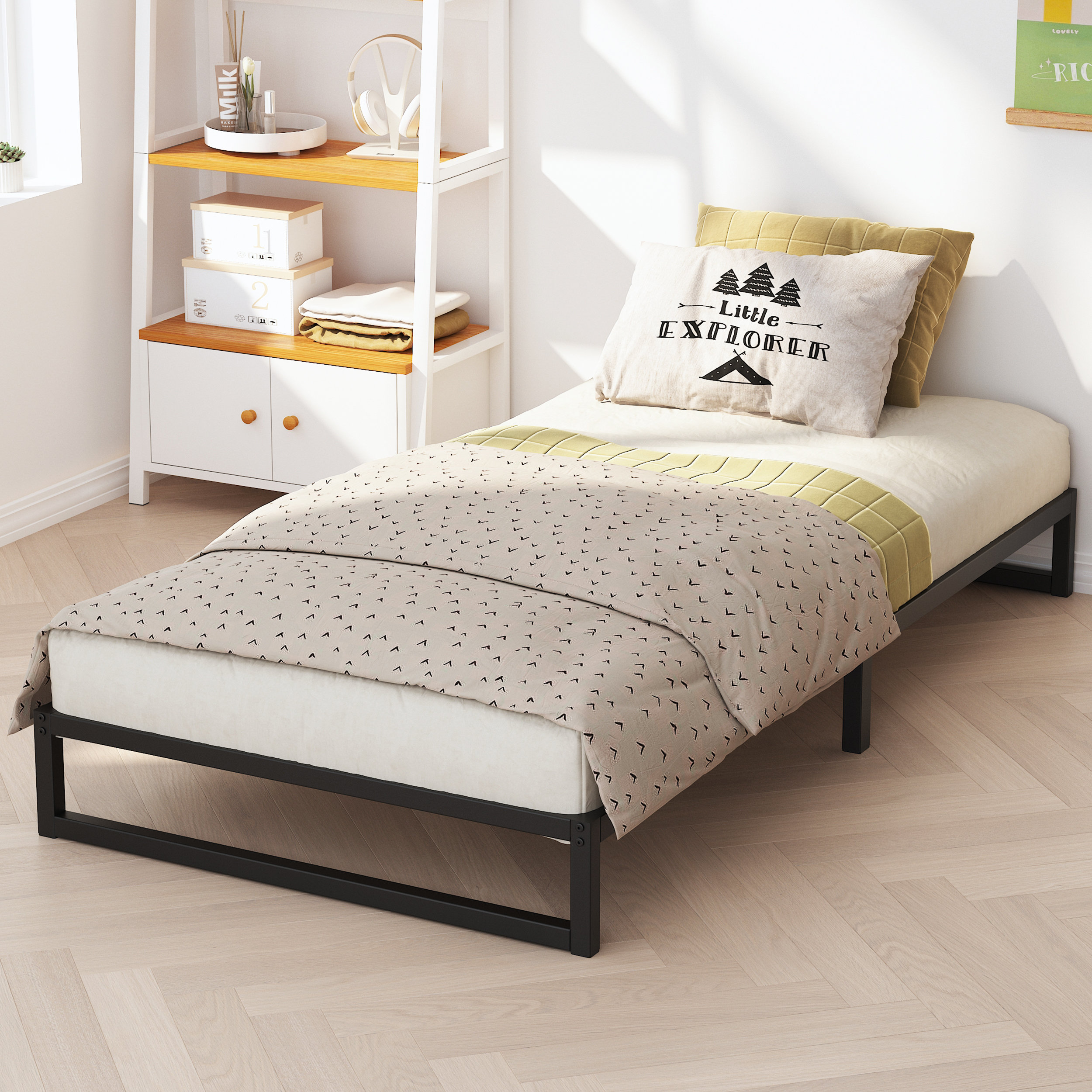 Ebern Designs 6 Inch Platform Bed Frame | Wayfair