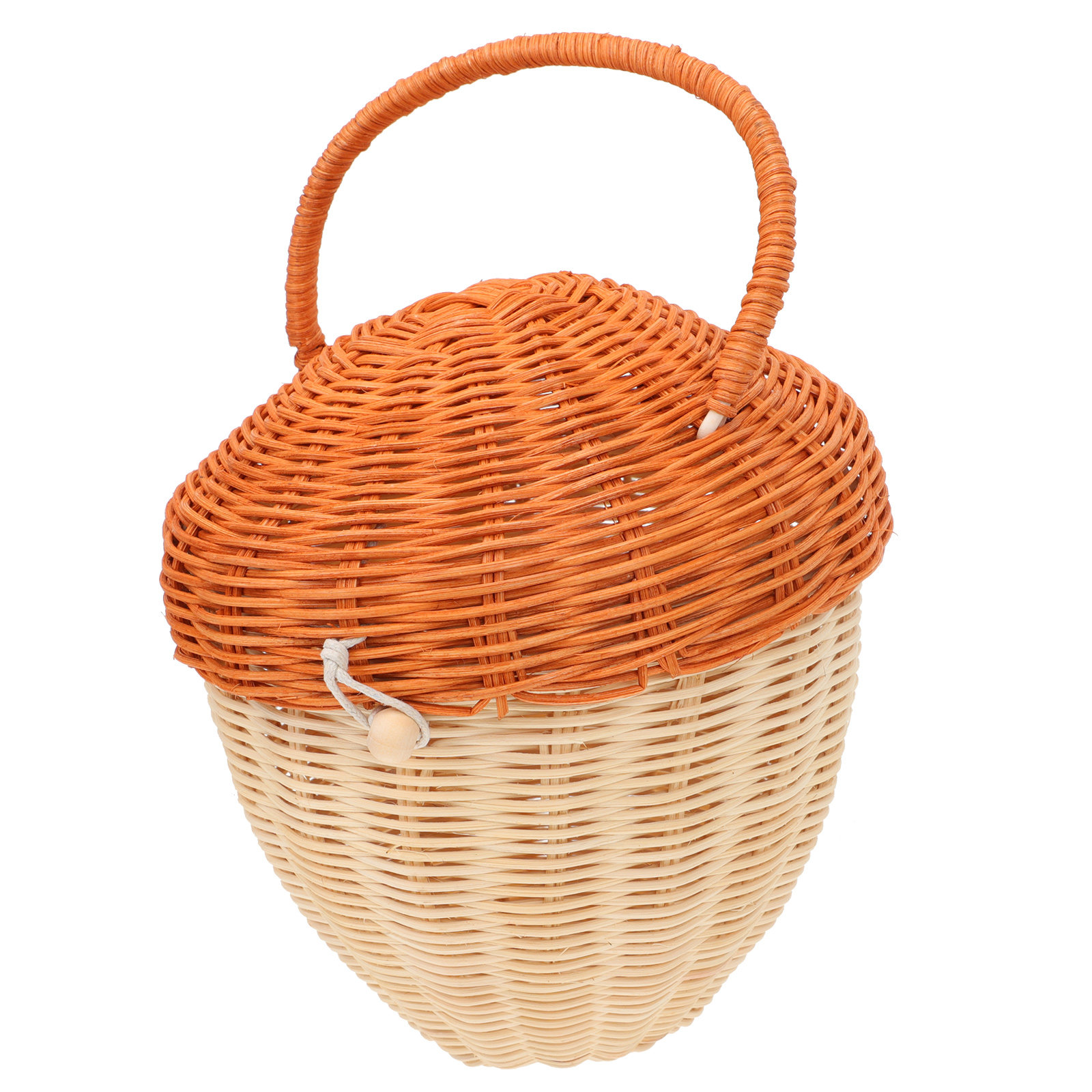 Bay Isle Home™ Children Rattan Handbag Decorative Woven Basket Costume ...