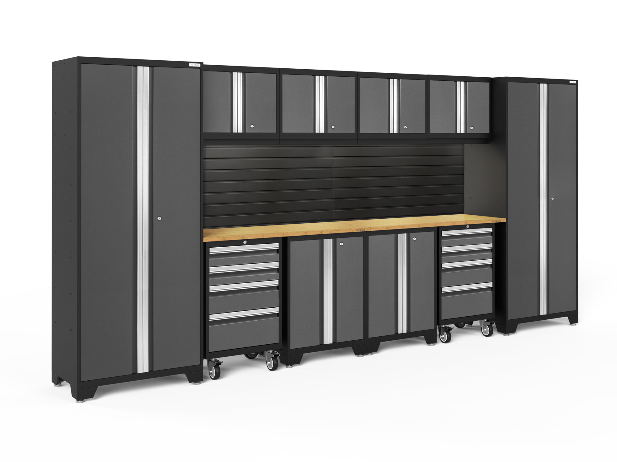 NewAge Products Bold Series 12 Piece Complete Storage System Set ...