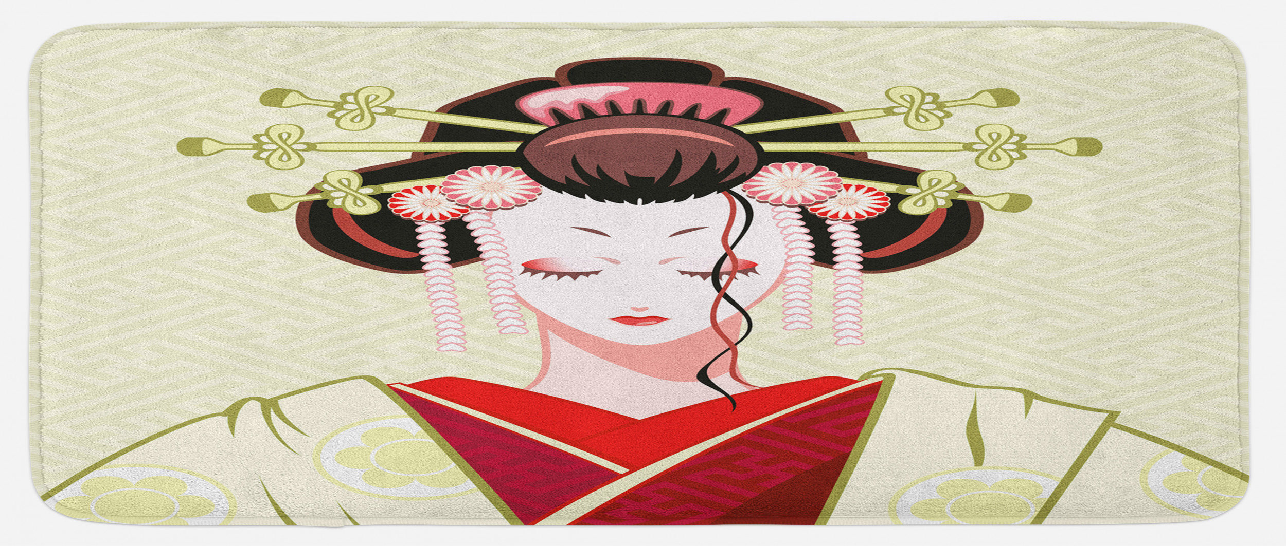 East Urban Home Geisha Woman Portrait Traditional Kimono Maiko Cultural ...