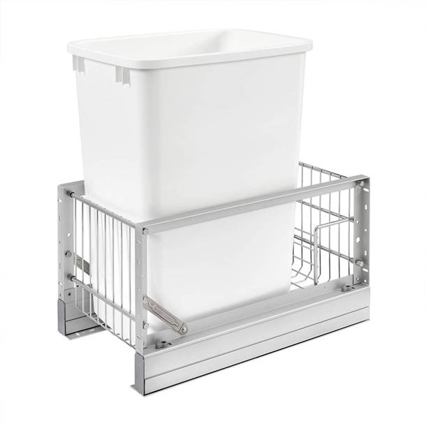 Rev-A-Shelf Steel Wire Pull Out Hamper for Vanity/Closet Applications ...