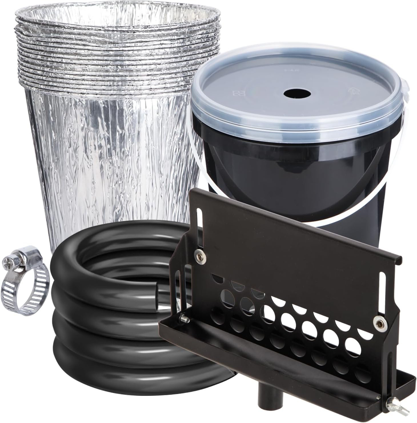 Kebe Blackstone Griddle Grease Drainage System – Rear Grease Catcher ...