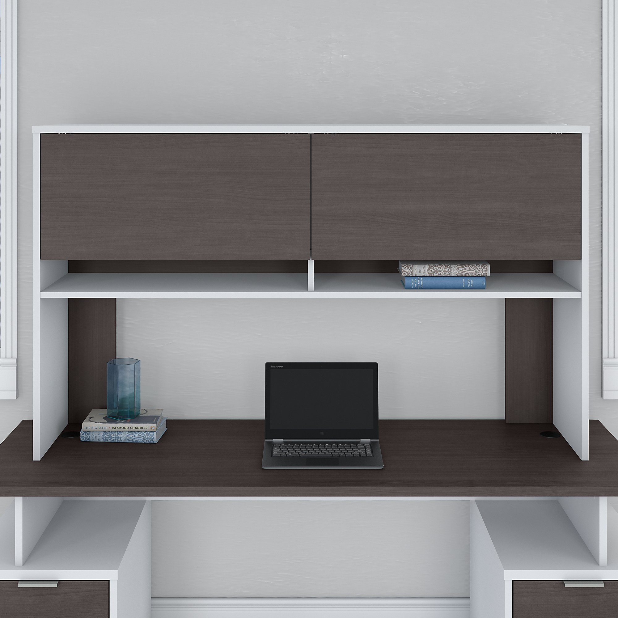 Bush Business Furniture Jamestown 36.46" H x Desk Hutch & Reviews | Wayfair