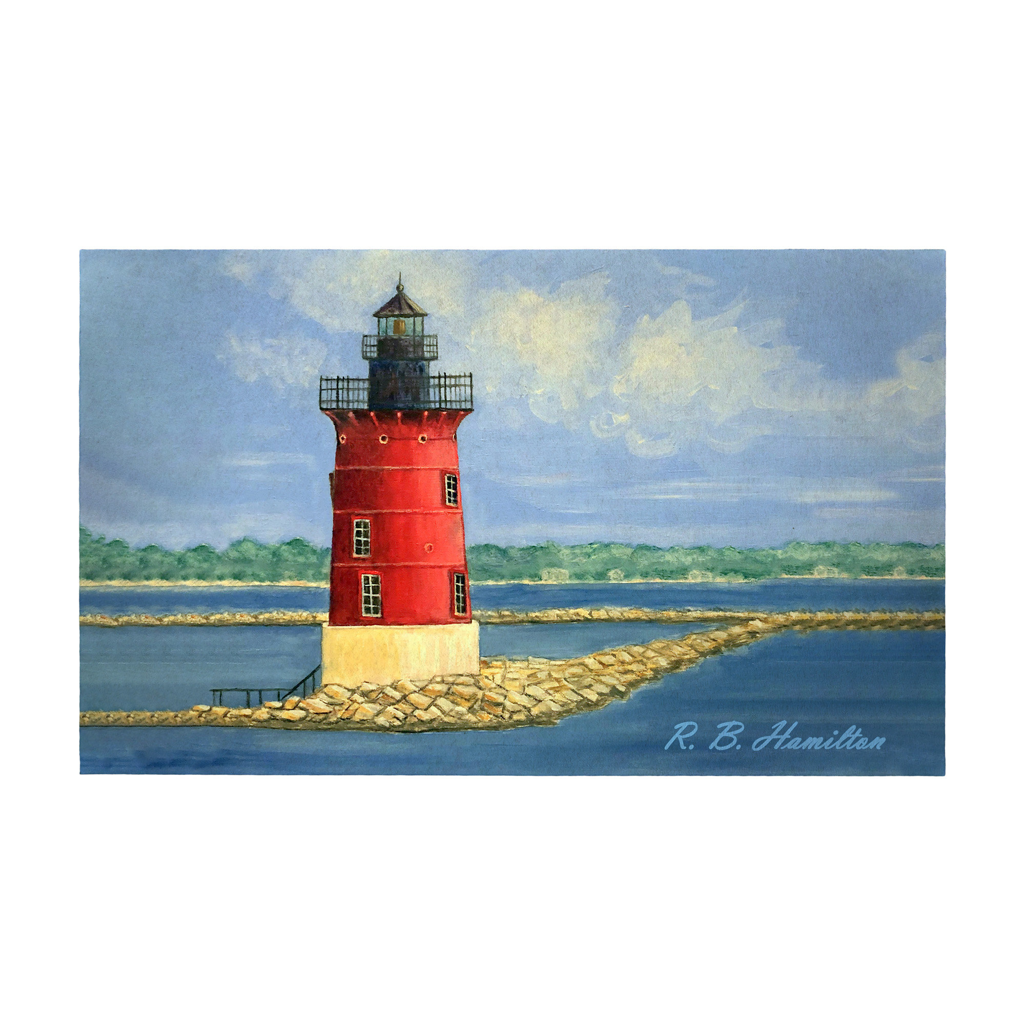 Breakwater Bay Breakwater Lighthouse Door Mat 30X50 - Wayfair Canada