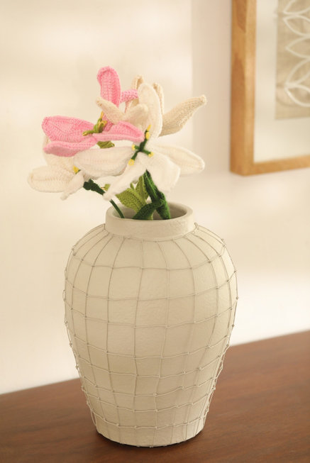 Ivy Bronx Leianna Handmade Off White Large Terracotta Vase with ...