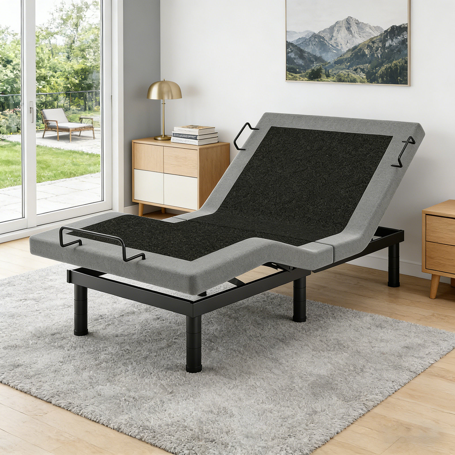 Alwyn Home Adjustable Bed Frame With Zero Gravity & Anti-Snore | Wayfair