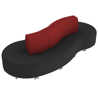 Factory Direct Partners Pro Series Connect Curved Wave Seating, 10 ...