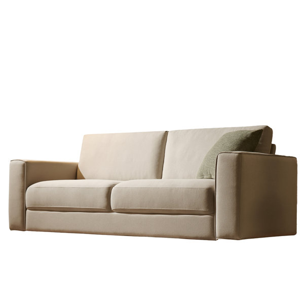 Wrought Studio™ Modern Sofa, 89 inch 3 Seater Sofa with LED light ...