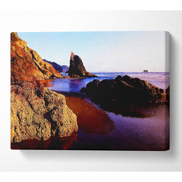 House of Hampton Ocean Rocks - Print | Wayfair.co.uk