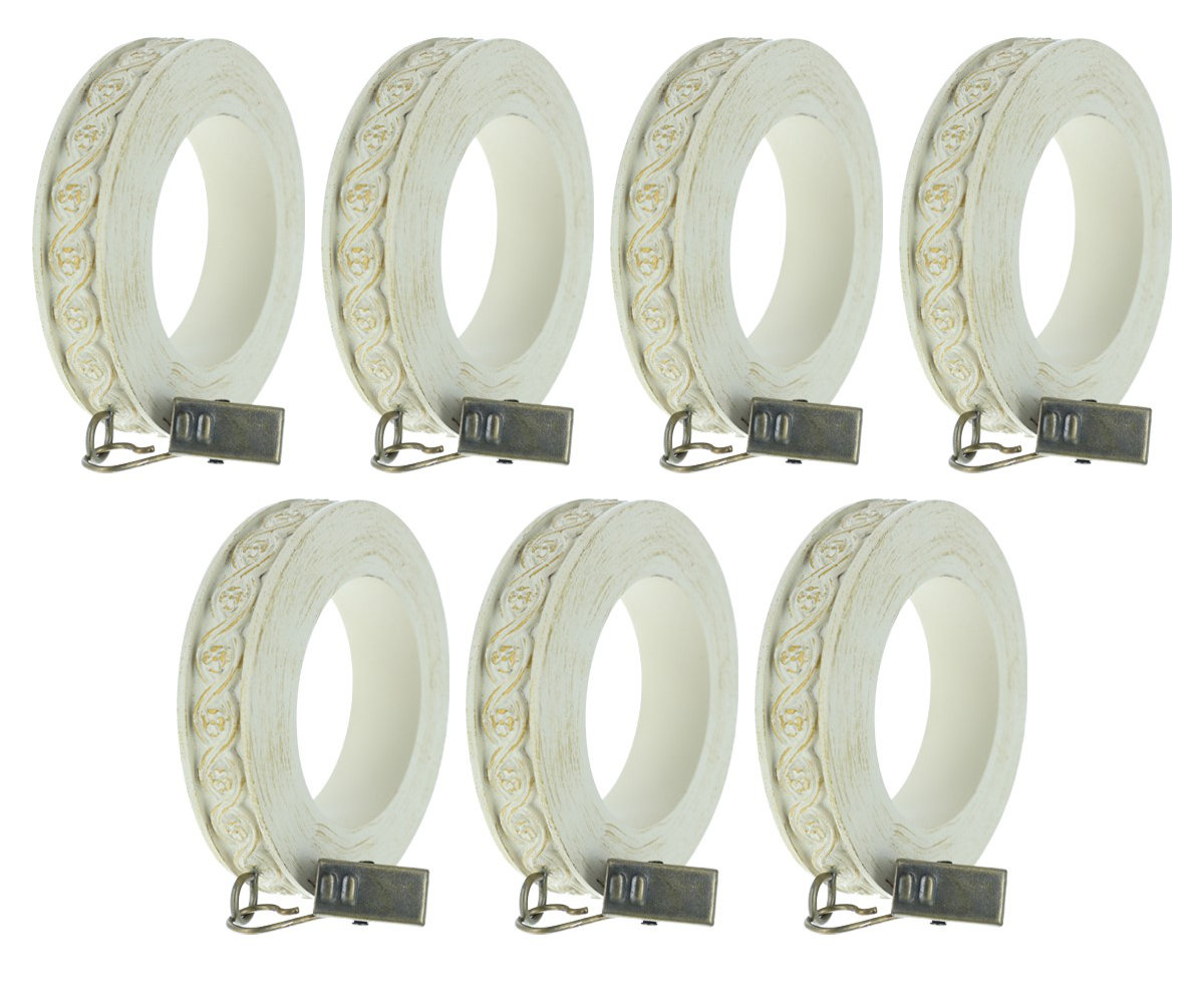 Charlton Home Anneau de rideau tressé fleuré Healey - Wayfair Canada