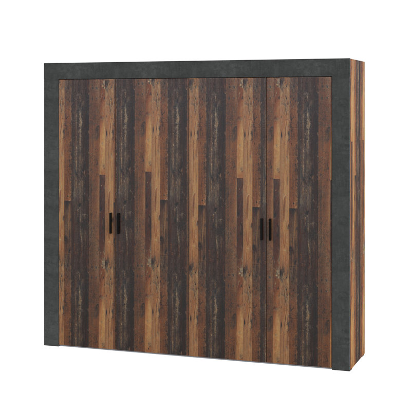 Borough Wharf Carennac 4 Door Manufactured Wood Wardrobe | Wayfair.co.uk
