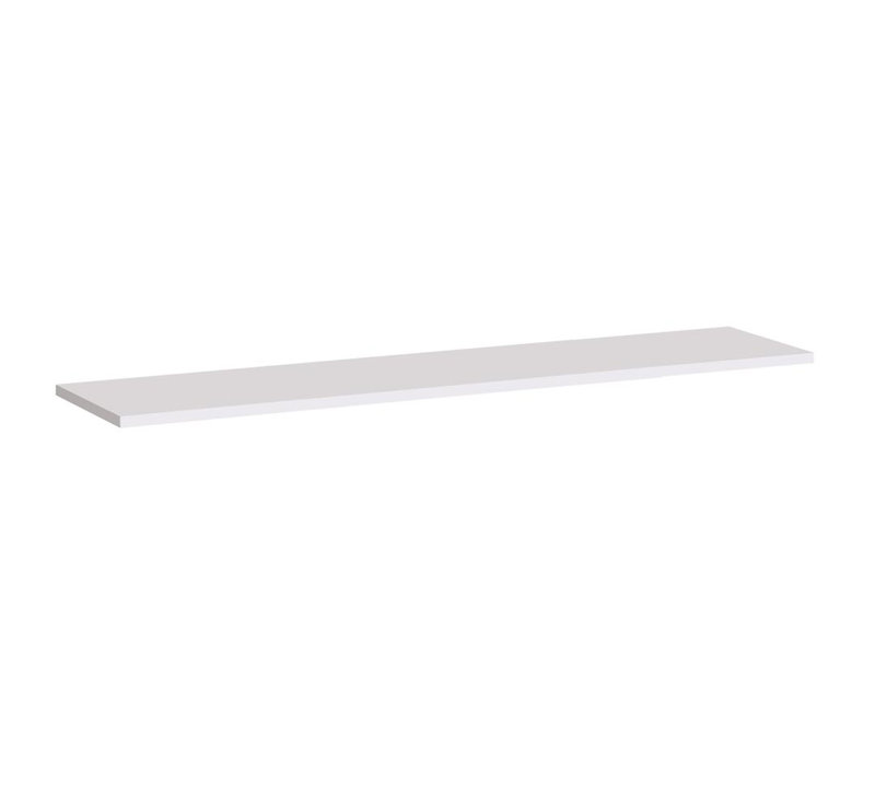 17 Stories Switch PW1 Long Wall Shelf 180cm White - Gloss Accent Ledge ...