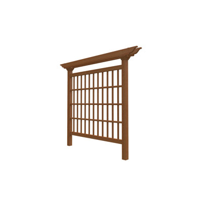 Vita 90'' H x 80'' W Vinyl Colonial Trellis & Reviews | Wayfair