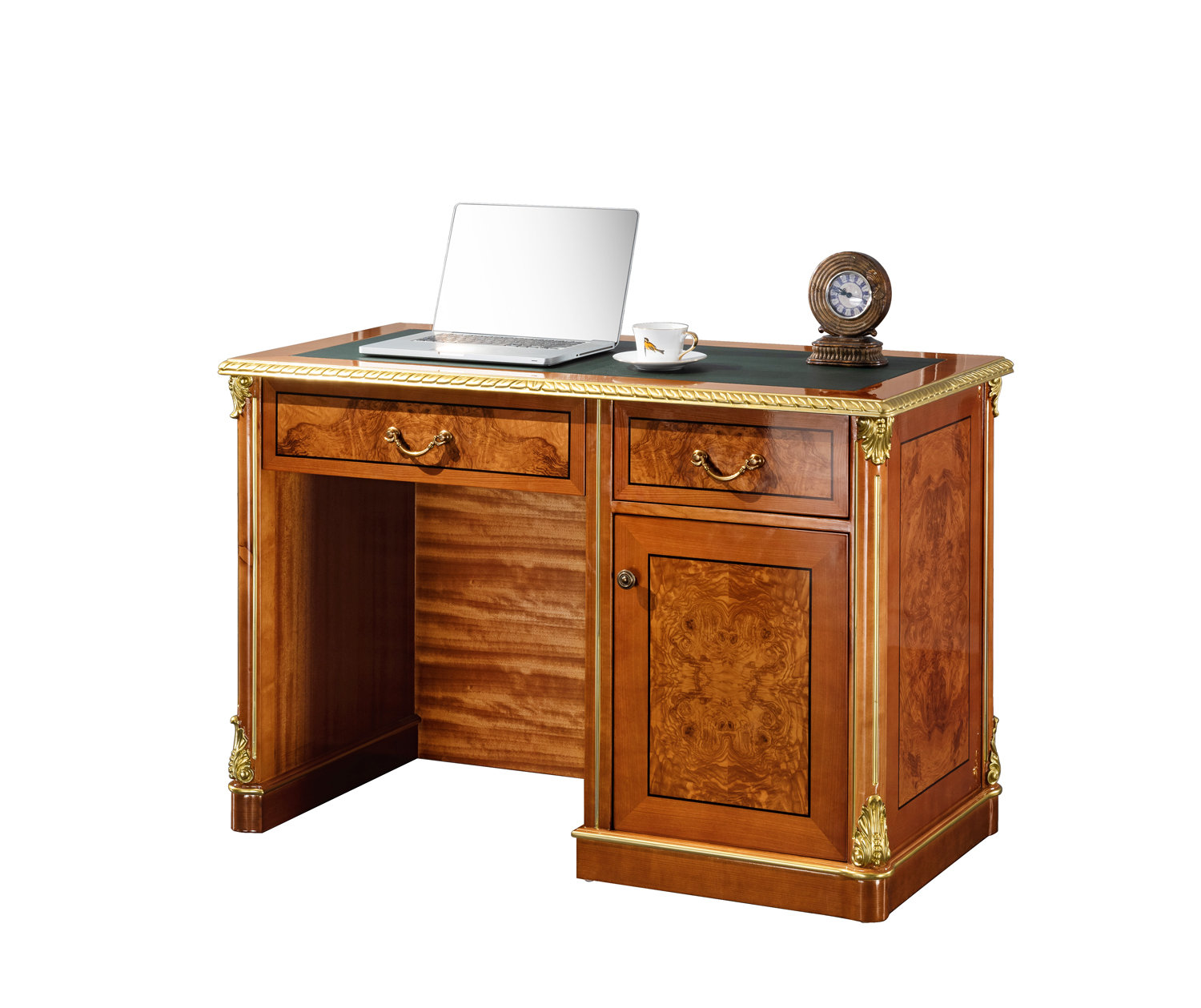 Infinity Furniture Import Infinity Solid Wood Executive Side Desk | Wayfair