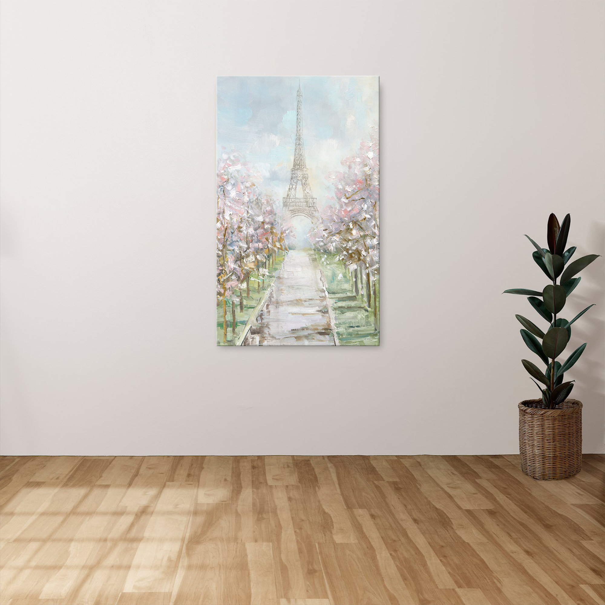 Red Barrel Studio® "Paris Trees" by Sally Swatland Print on Canvas ...