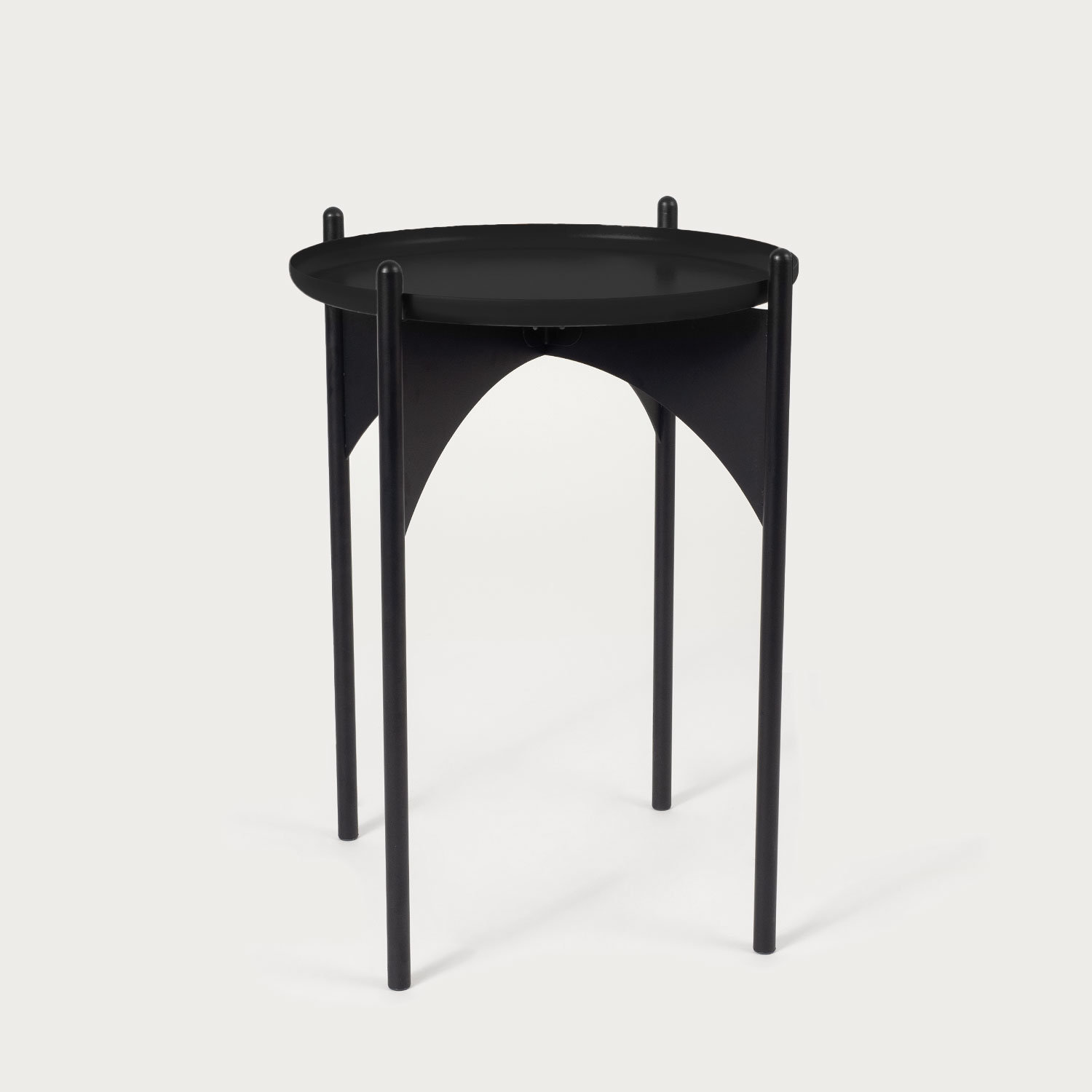 Latitude Run® Arch Metal Side Table | Wayfair