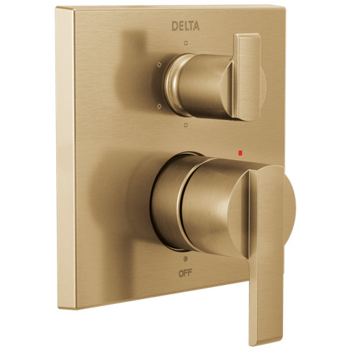 Delta Angular Modern Monitor 14 Series Valve Trim with 6-Setting ...