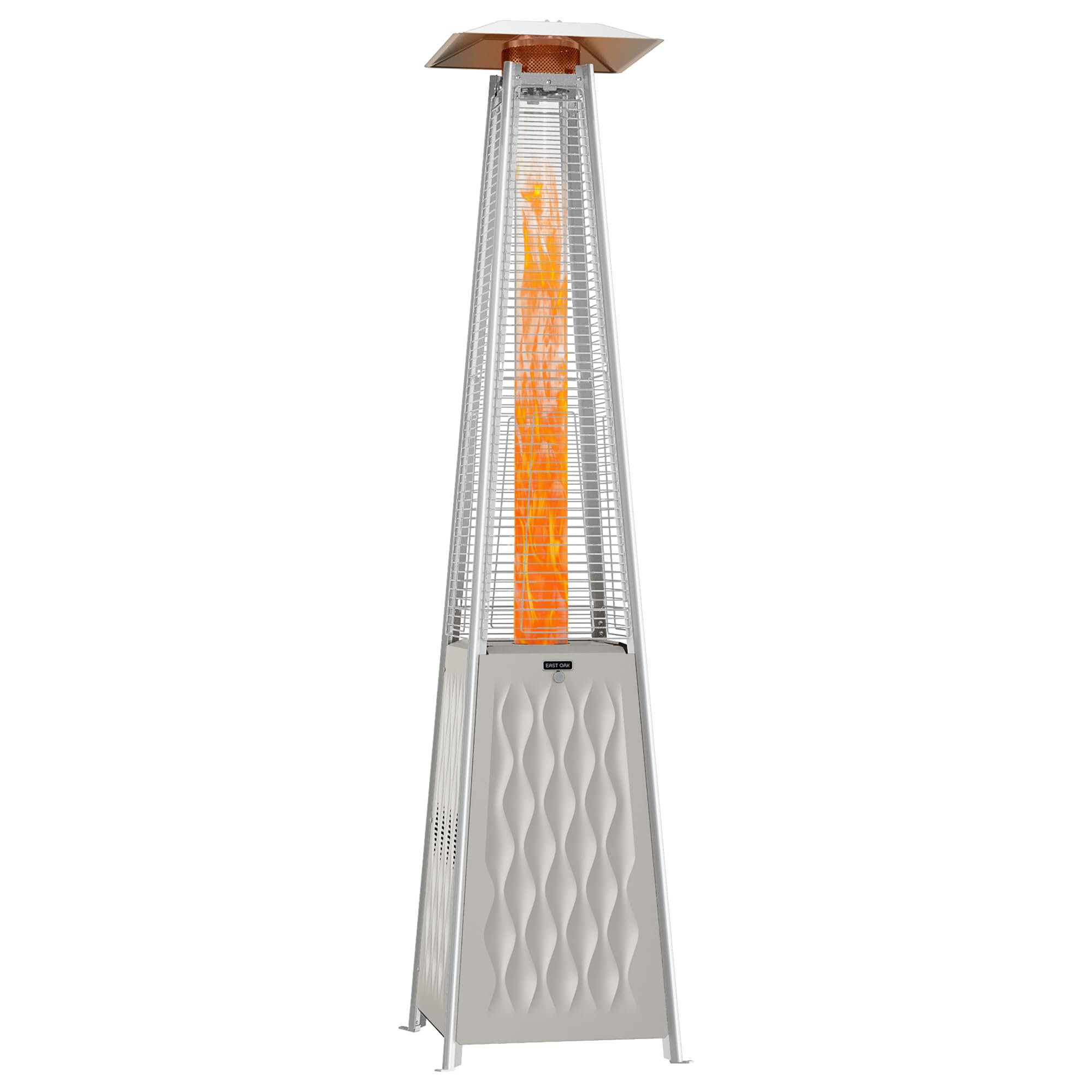 EAST OAK 48,000 BTU Pyramid Propane Patio Heater - Wayfair Canada